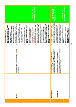 Gas Risk Assessment Templates - Gas Support Services